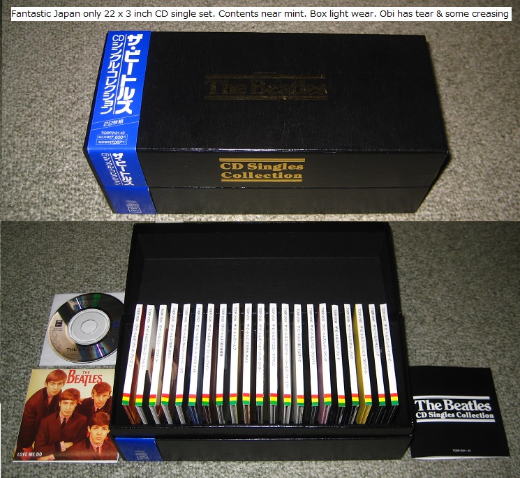 22 x 3inch cd singles box set by Beatles, CD box with tokyomusic - Ref ...