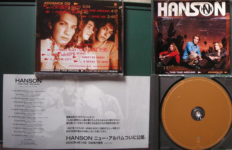 Hanson This Time Around Cd - yafasr