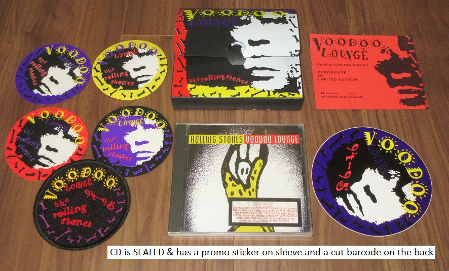 Voodoo lounge cd box set de Rolling Stones, Coffret CD chez tokyomusic ...